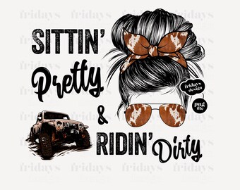 Ridin dirty svg - Etsy España