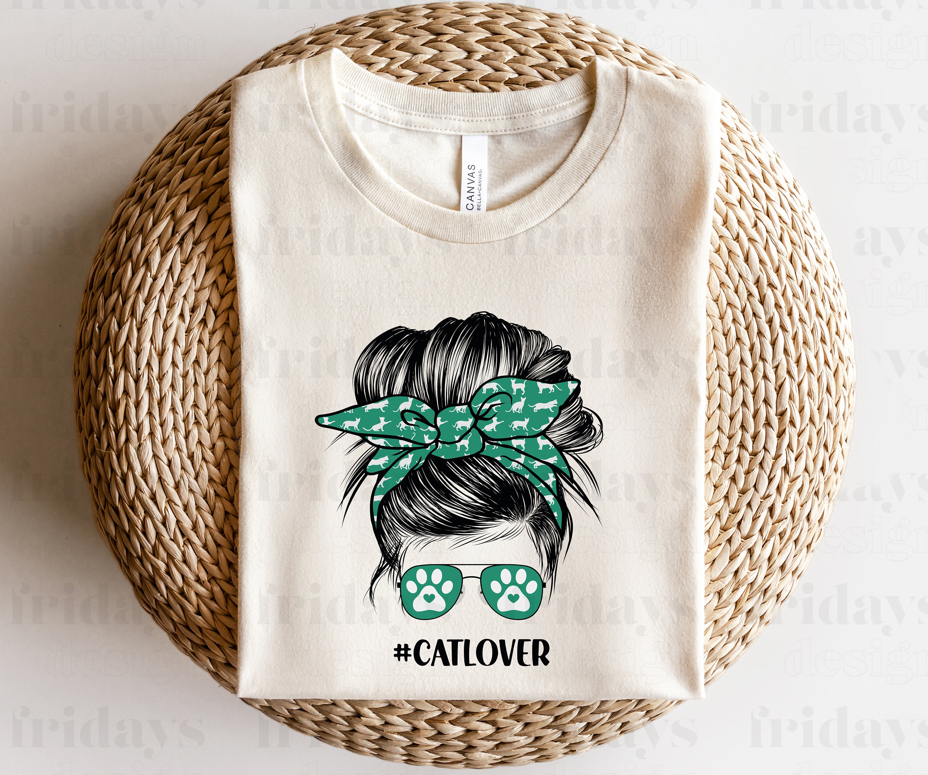 Cat Lover Mom PNG Sublimation Design Digital Download Print | Etsy