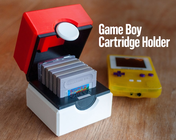 Nintendo Game Boy / Game Boy Color Cartridge Holder Pokemon - Etsy