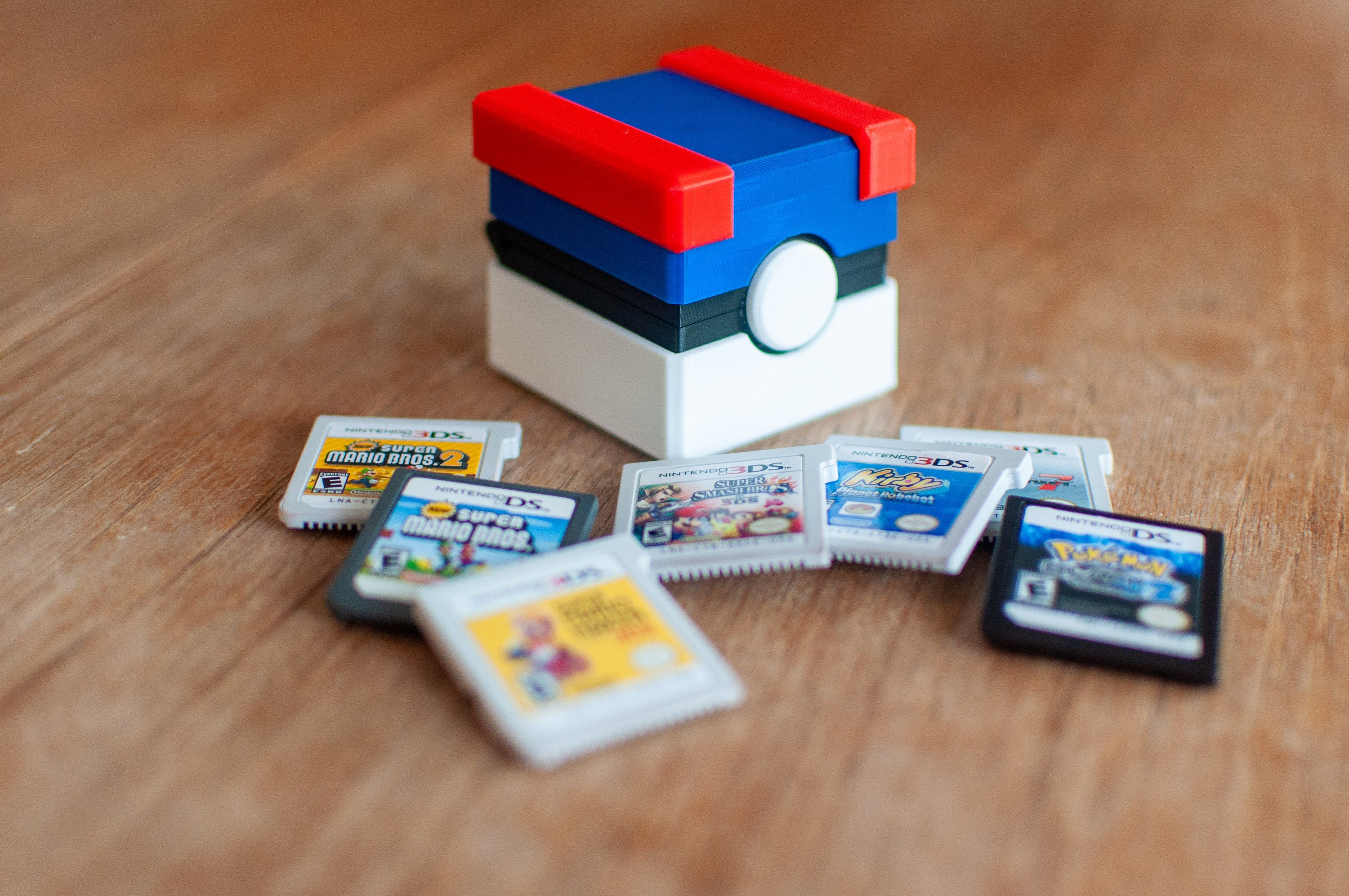 Great Ball Nintendo 3DS Game Cartridge Holder - Personalized Pokemon ...