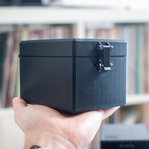 Minidisc Case With Latching Lid | Holds 10 Discs | Storage/holder/box ...