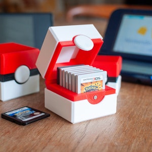 Nintendo 3DS + DS Game Cartridge Holder - Premier Ball - Pokemon ...