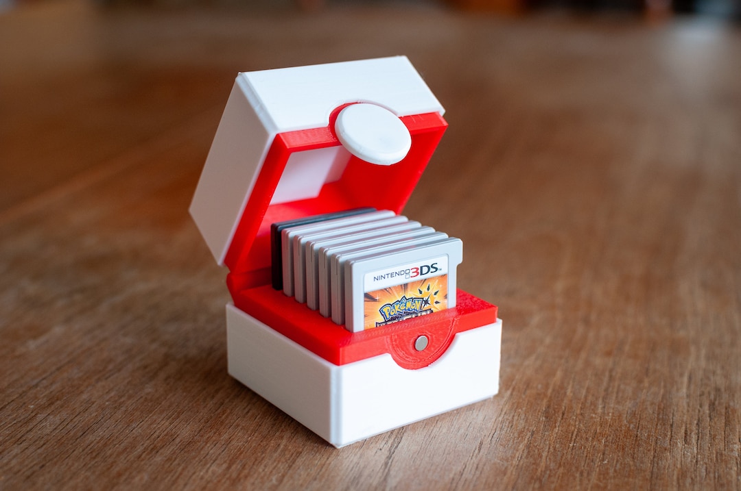 Nintendo 3DS + DS Game Cartridge Holder - Premier Ball - Pokemon ...