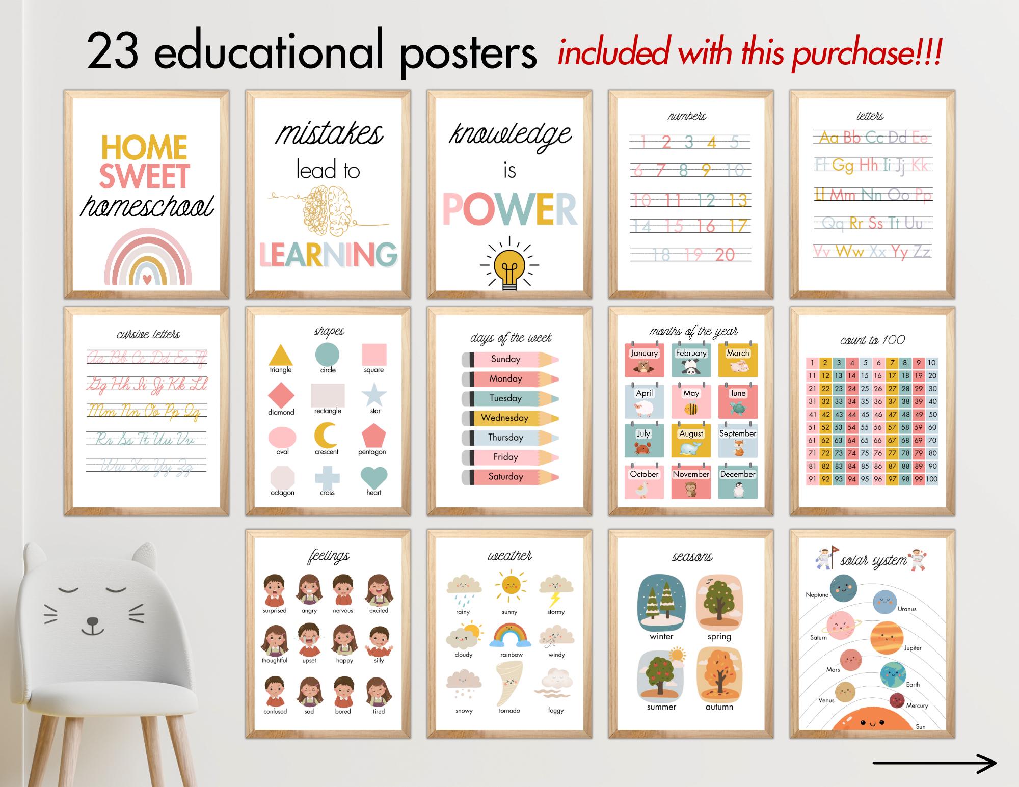 Editable Homeschool Schedule Template, Printable, Editable ...