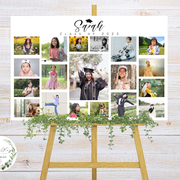 Graduation Poster Picture Template - Etsy