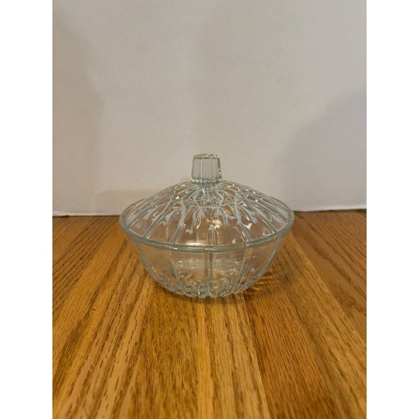 Cut Glass Candy Dish - Etsy