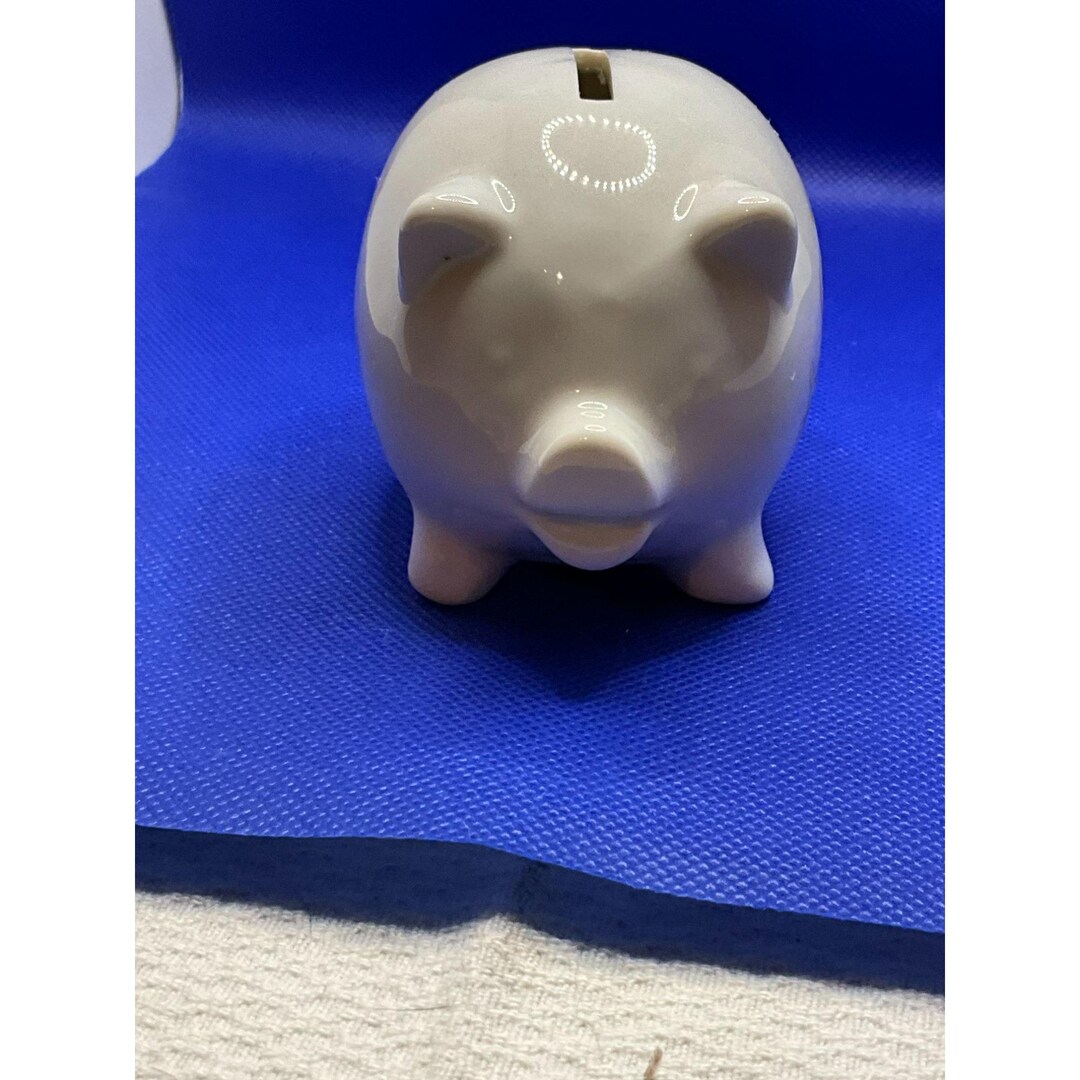 Vintage Enesco Precious Moments Piggy Bank Ceramic Made in Italy 4 ...