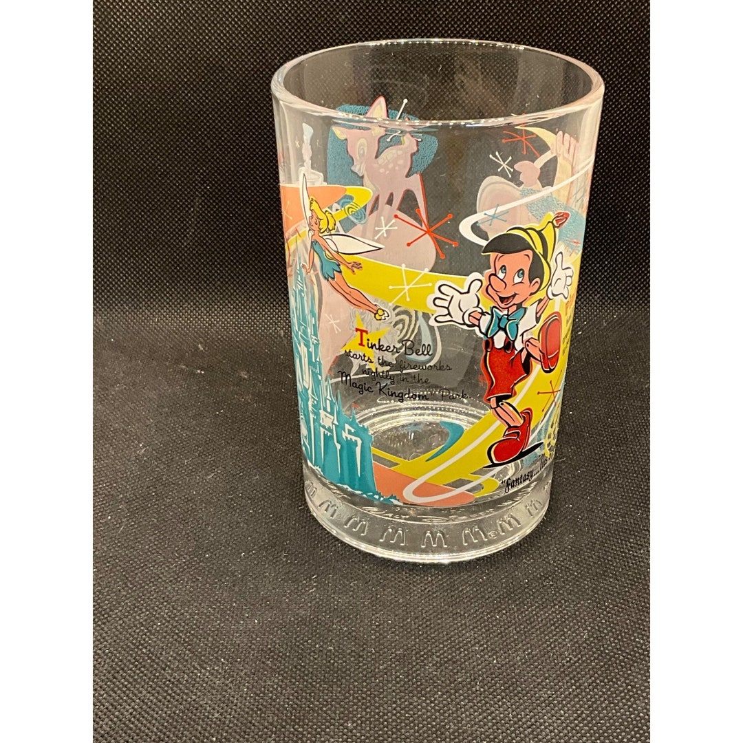 A Vintage 100th Disney Anniversary Glass W/ Maker’s Mark Imprinted on ...