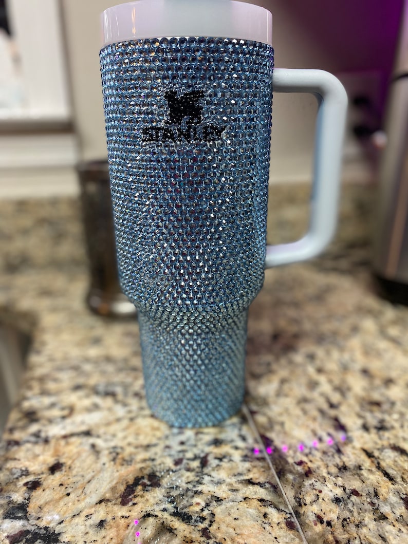 Bling 40oz Stanley Tumbler / Full Rhinestone Stanley Tumbler - Etsy