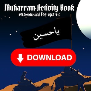 Muharram Activity Book | Ages 4-6 | Digital Download | Shia | Karbala ...