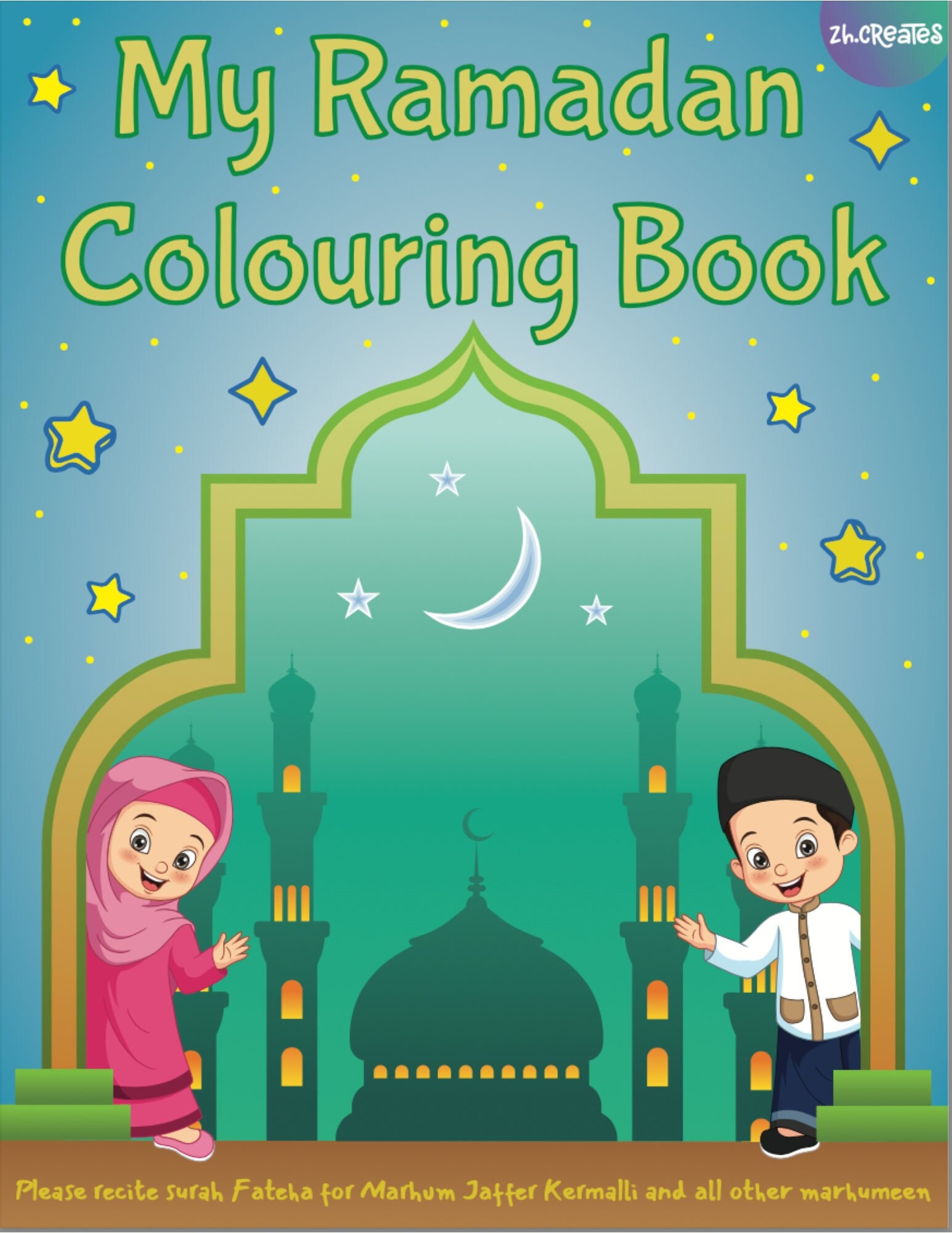Ramadan Colouring Book | Ramadhan Coloring Book - Etsy