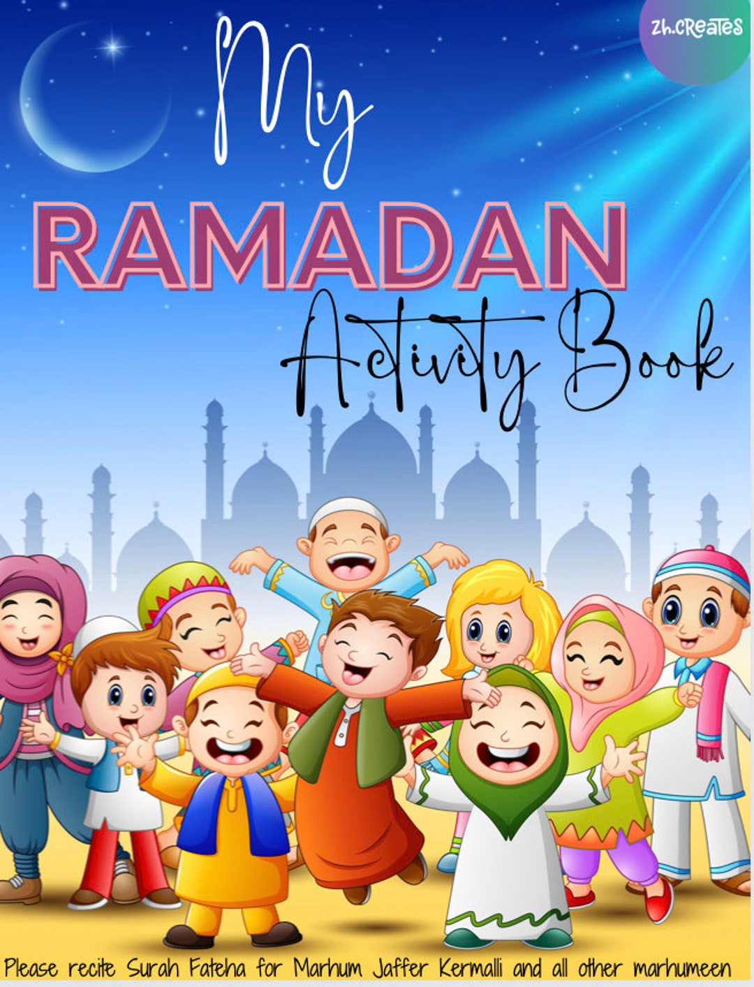 Ramadan Activity Book | Ramadhan Workbook | Shia - Etsy