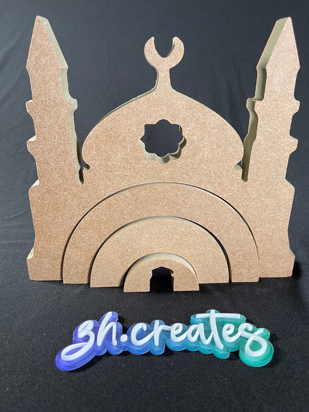 Masjid Wooden Stacking Toy 4 Pcs Toys for Babies Kids - Etsy