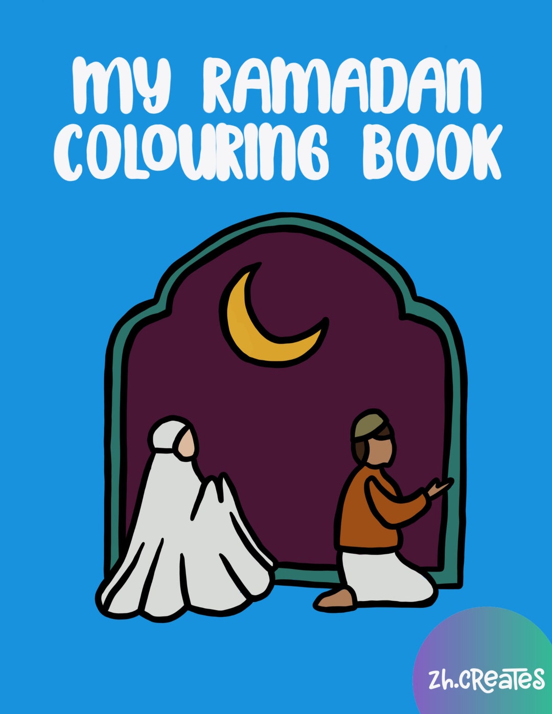 Shia Ramadan Colouring Book | Ramadhan Coloring Book - Etsy