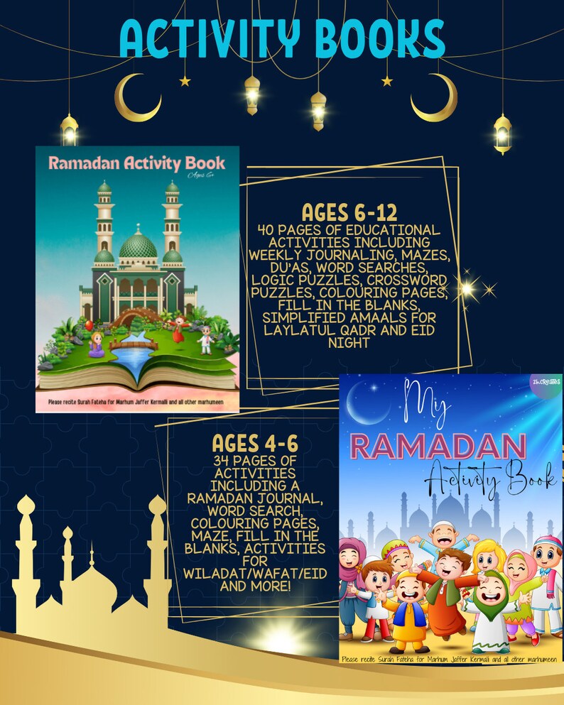 2024 Ramadan Activity Book | Ramadan Activities | Ramadan Workbook ...