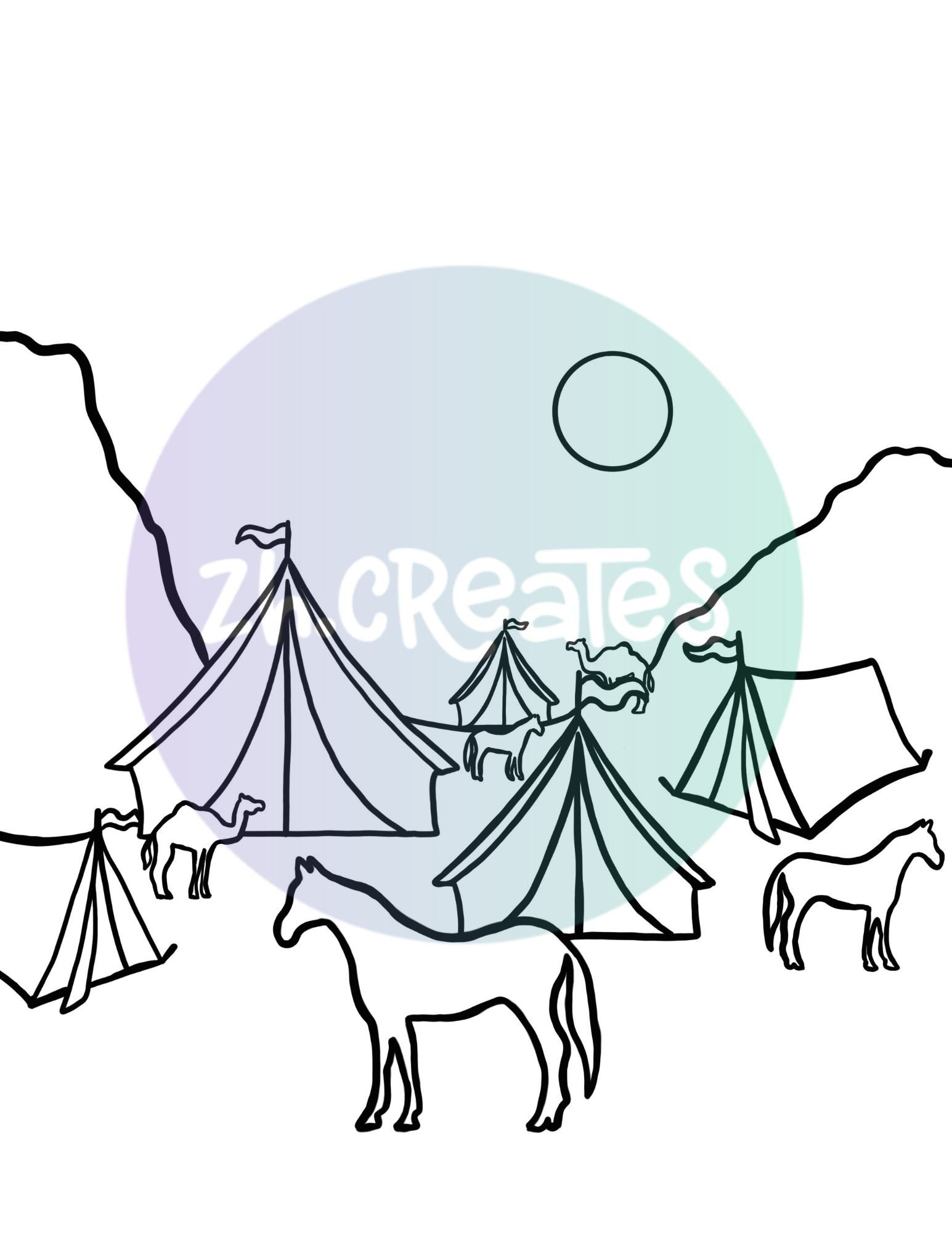 Muharram Colouring Book | Digital Download - Etsy