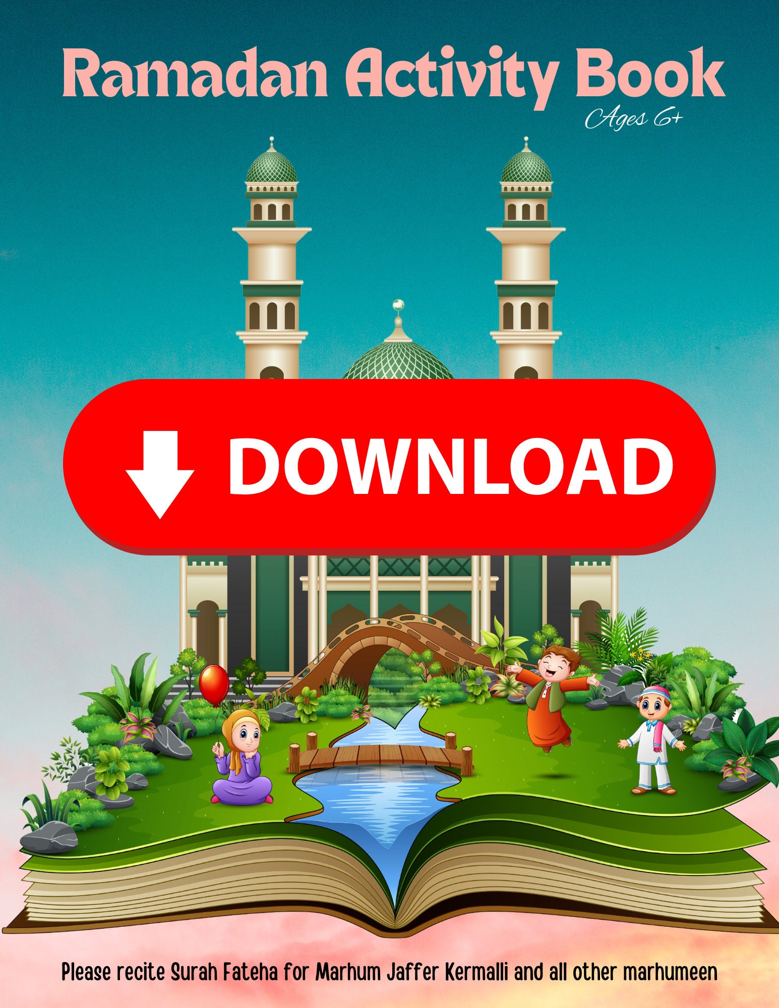 2024 Ramadan Activity Book | Ramadan Activities | Ramadan Workbook ...