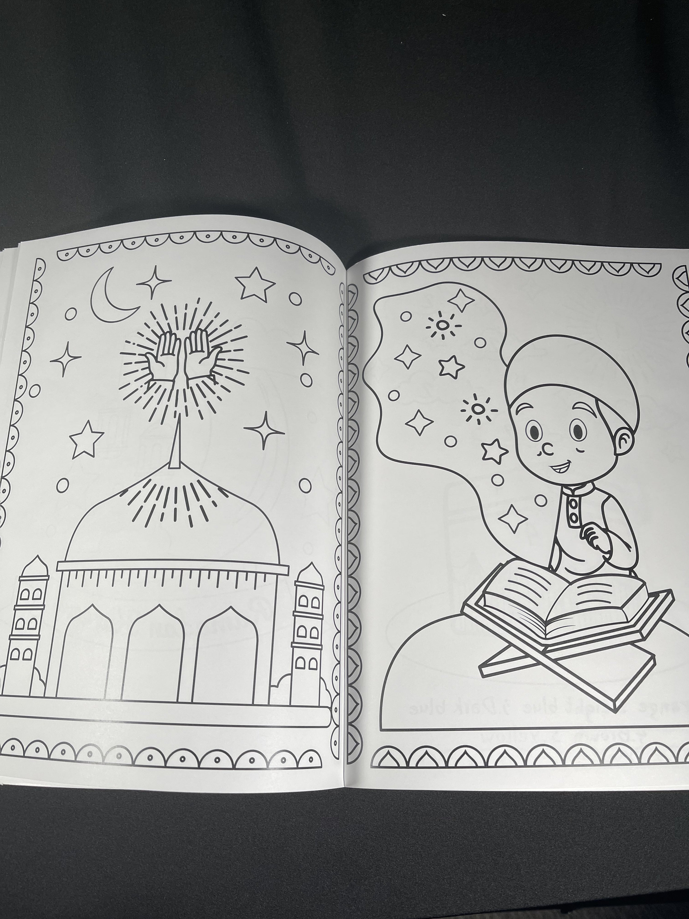 Ramadan Colouring Book Ramadhan Coloring Book Digital Download - Etsy