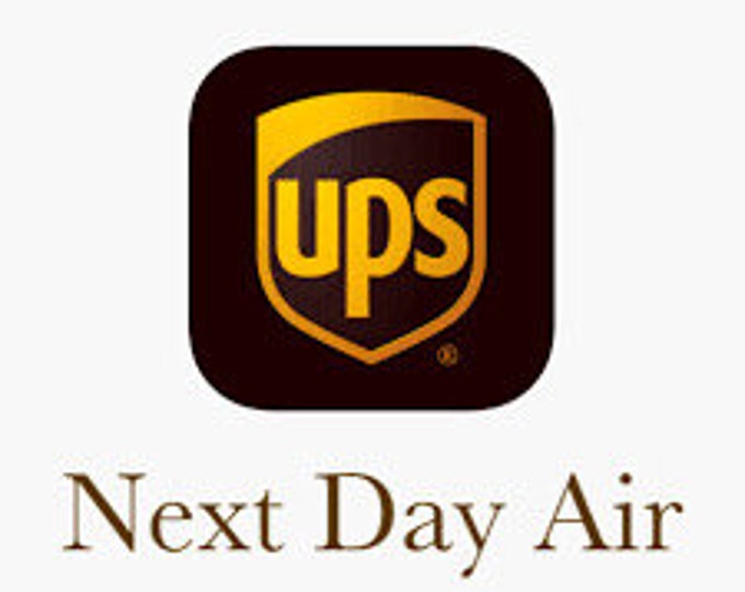 UPS Next Day Air -ADD ON - Etsy