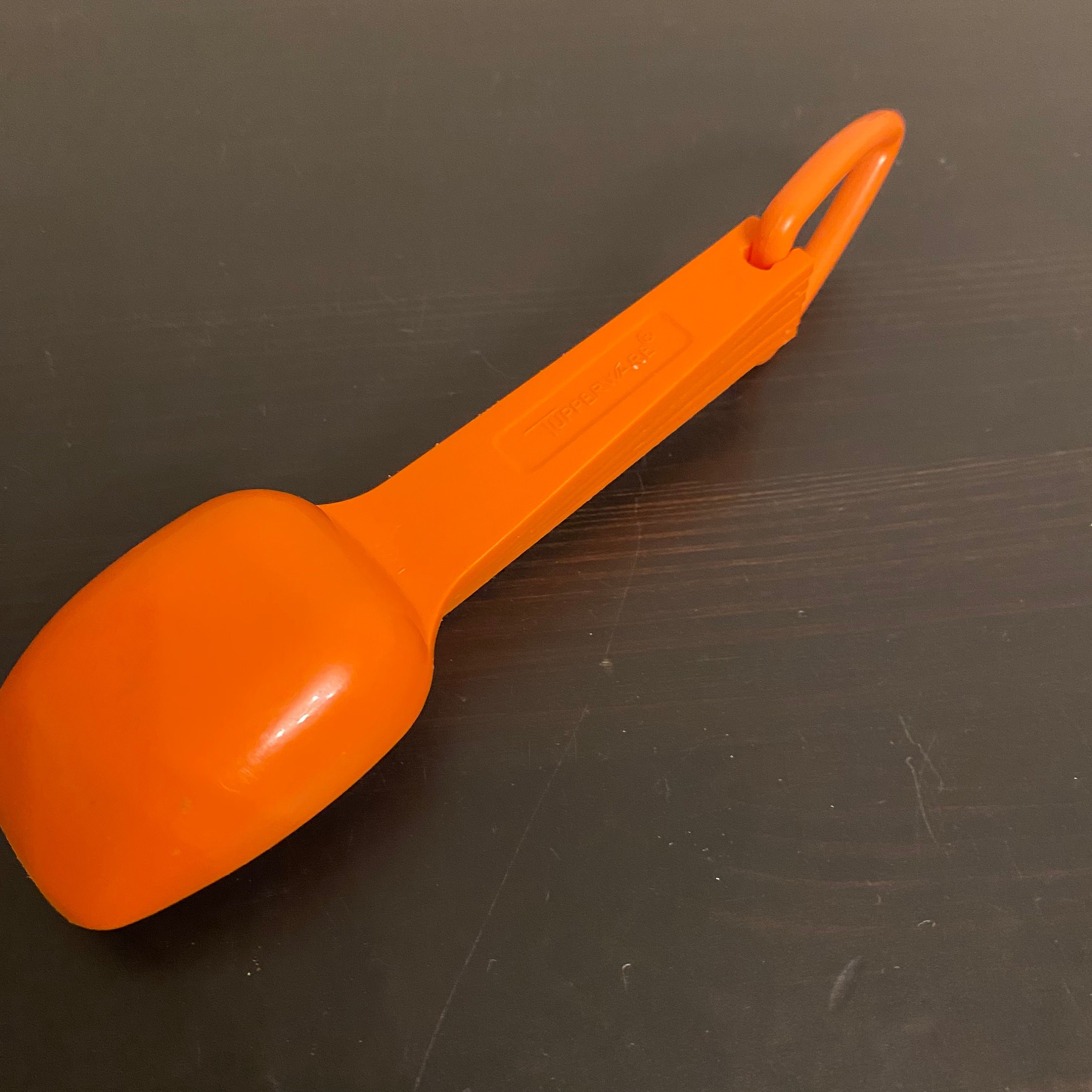 Tupperware Measuring 6 Piece Spoon Set With Ring Orange - Etsy
