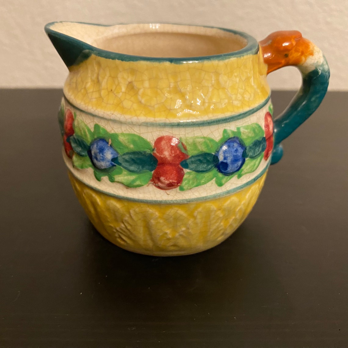 1930's Made in Japan Ceramic Hand Painted Pitcher - Etsy