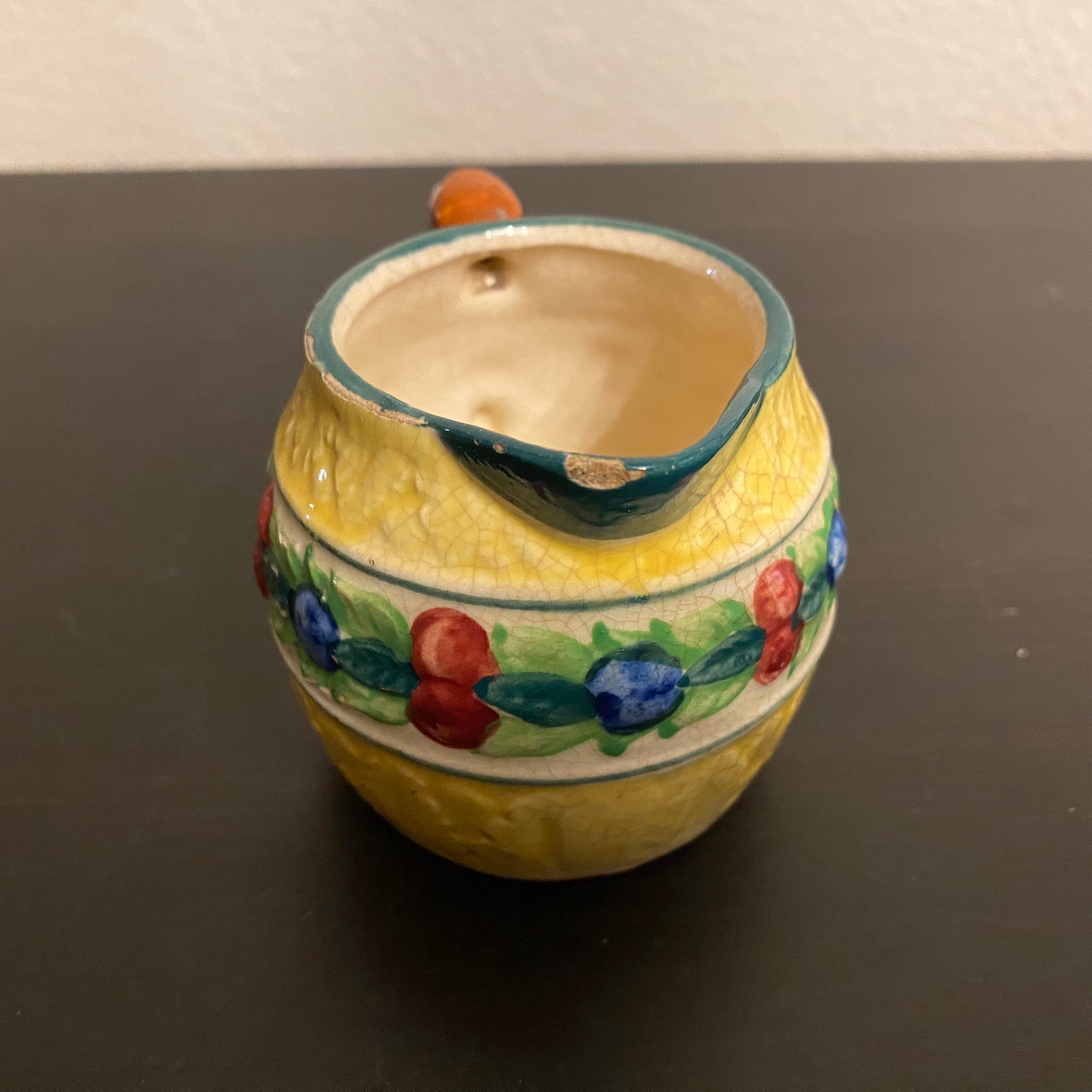 1930's Made in Japan Ceramic Hand Painted Pitcher - Etsy