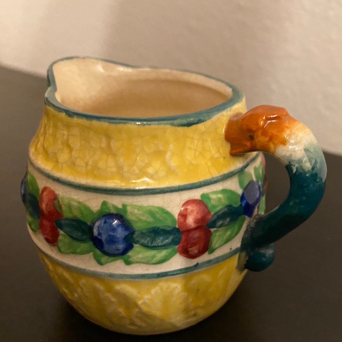 1930's Made in Japan Ceramic Hand Painted Pitcher - Etsy