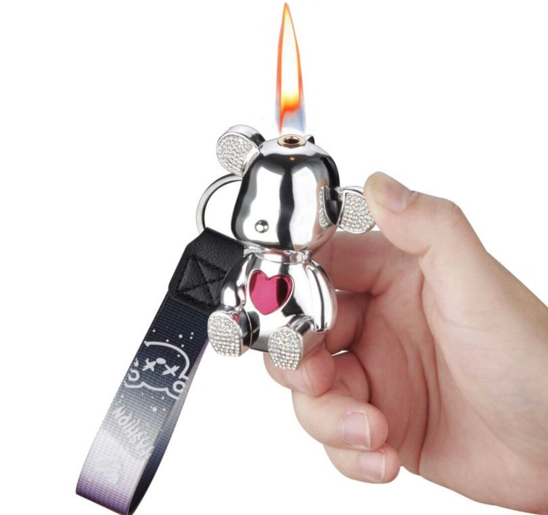 Refillable Bear Lighter Butane Torch Lighter Smoking - Etsy