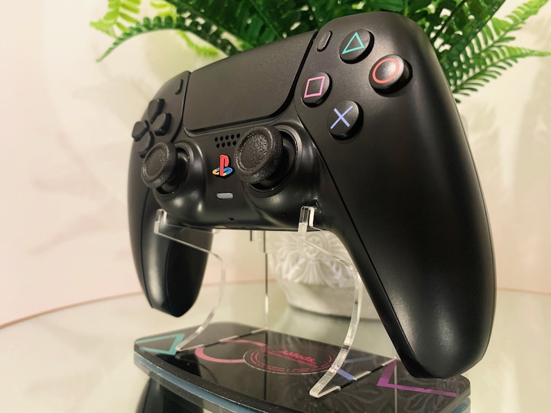 Original Retro PS2 style Black PS5 Custom Controller | Etsy