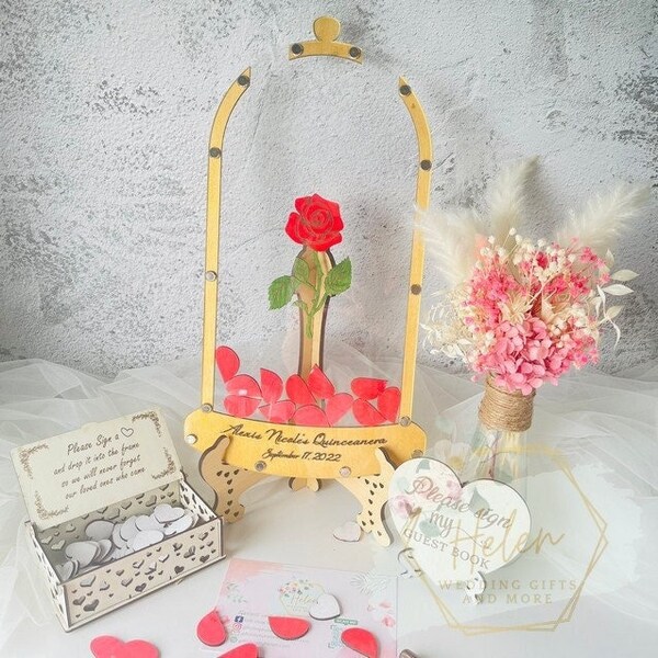 Wedding Guest Book - Etsy