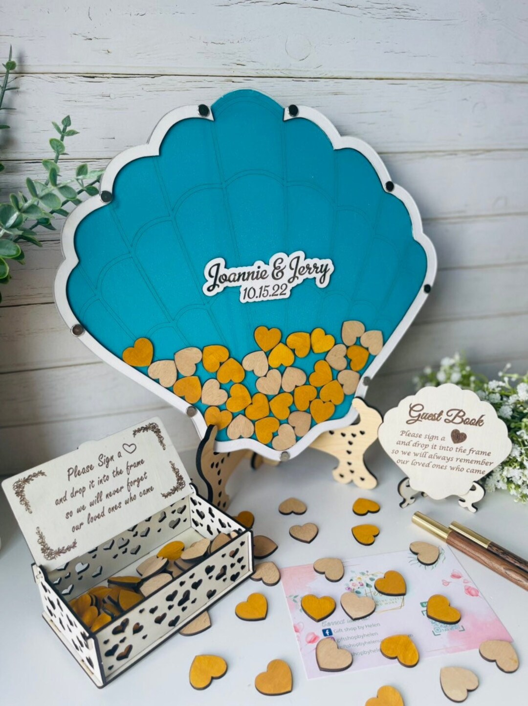Personalized Quinceanera Guest Book, Custom Beach Theme Guest Book ...