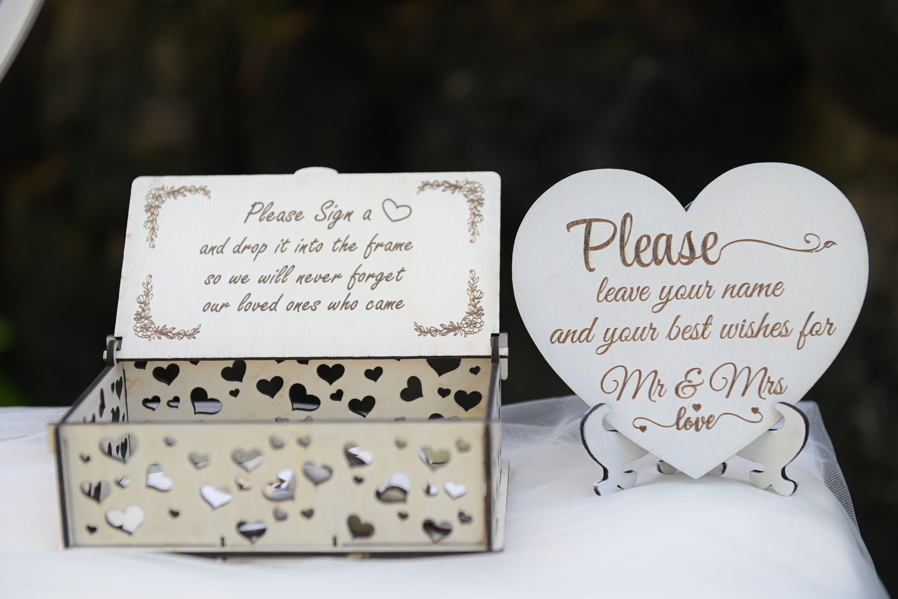 Custom Any Shape Guest Book for Wedding Quinceanera Mis - Etsy