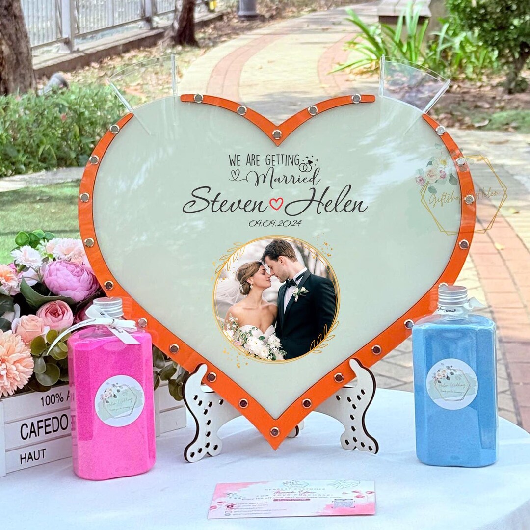 Sand Ceremony Set for Wedding Custom Colored Sand for Wedding Ceremony ...