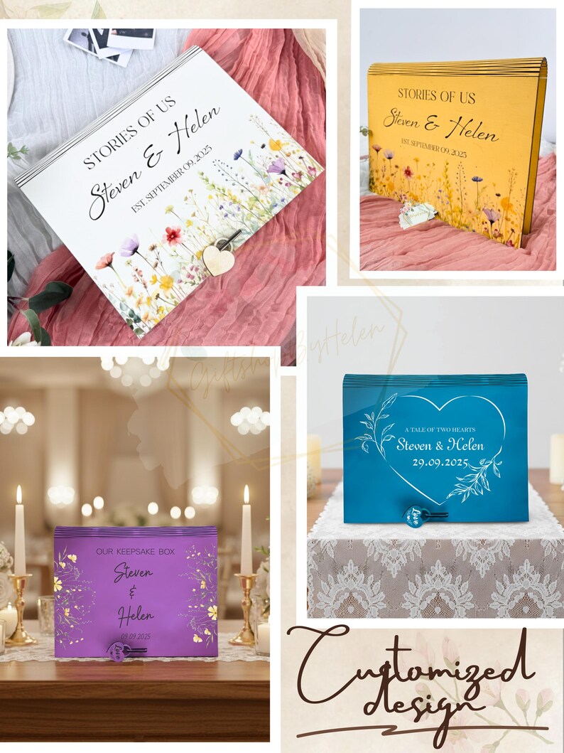 Custom Travel Memento Box, Personalized Adventure Book Case, Life ...