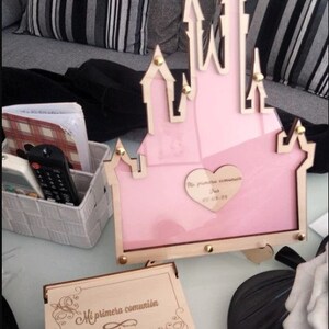 Wedding Guest Book, Custom Mouse Castle Birthday Guest Book Alternative ...