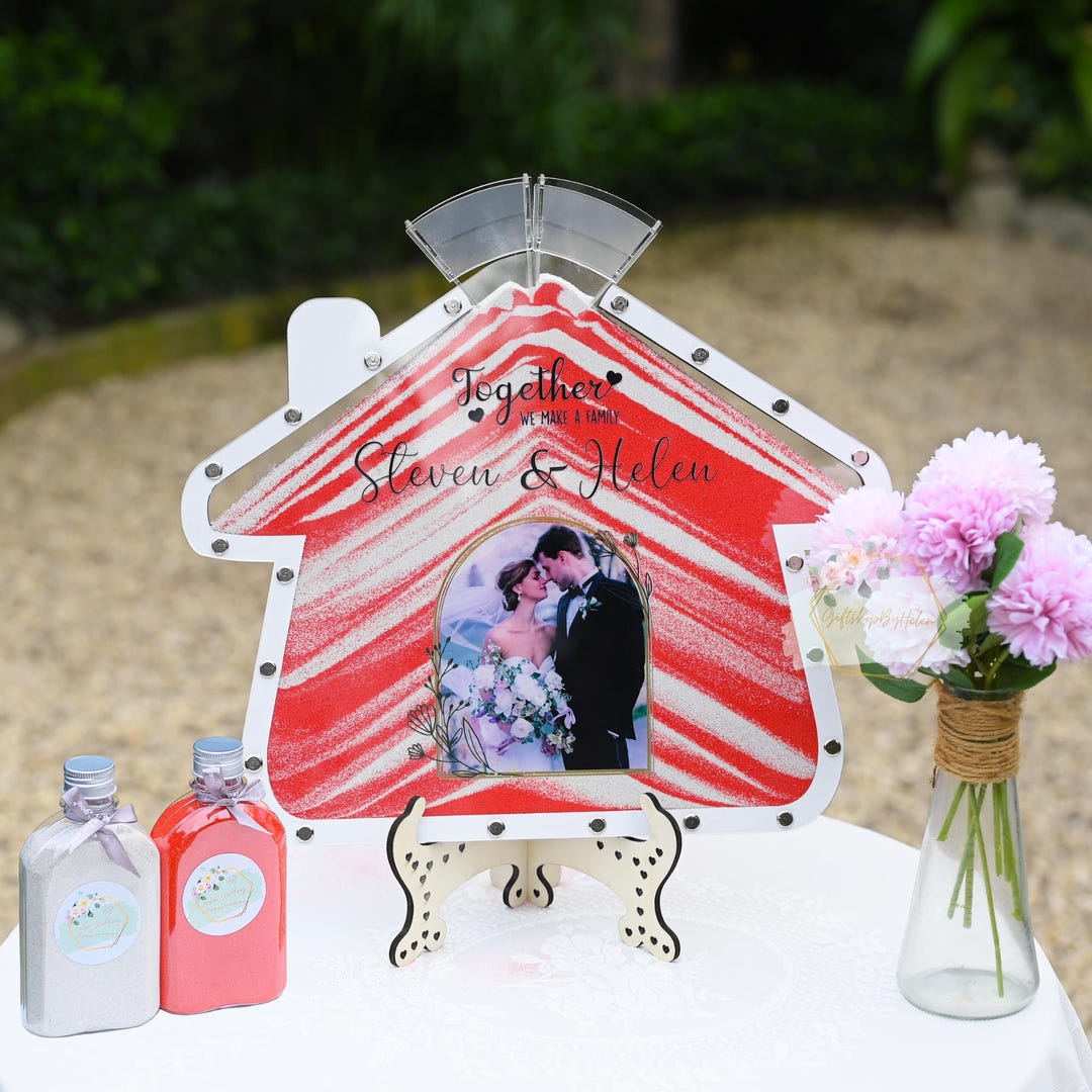 Custom Sand Ceremony Unity Sets for Wedding - Personalized Sand ...