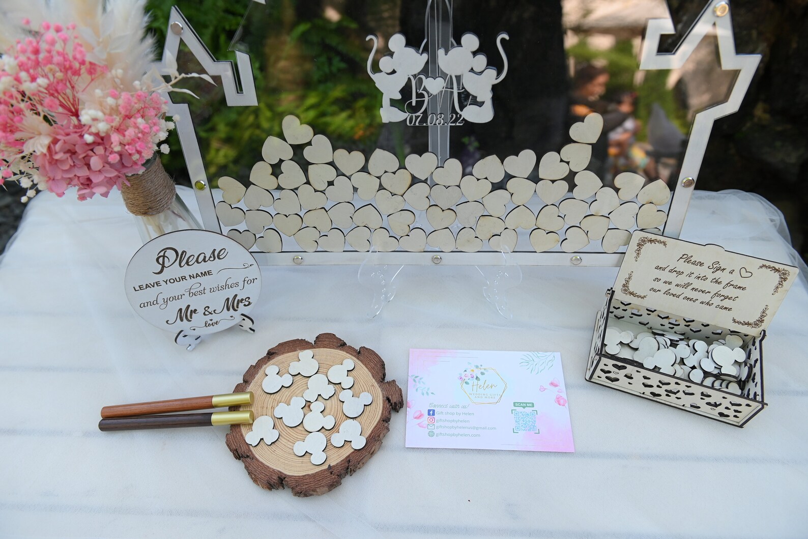 Wonderland Castle Guest Book Drop Box Personalized Castle - Etsy