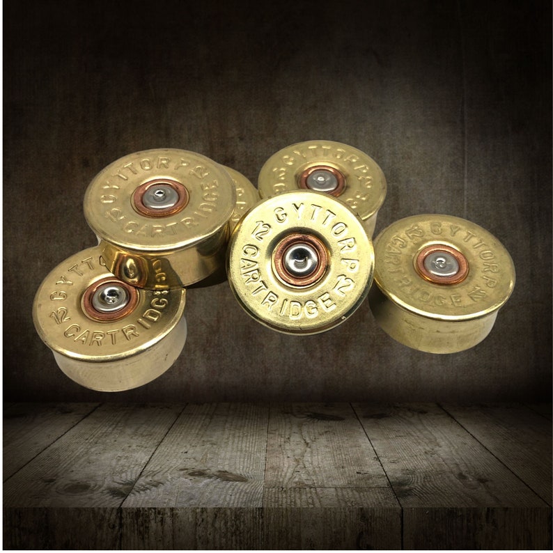 Set of 6 Handmade Shotgun Shell Magnets the Perfect Gift for Hunters ...