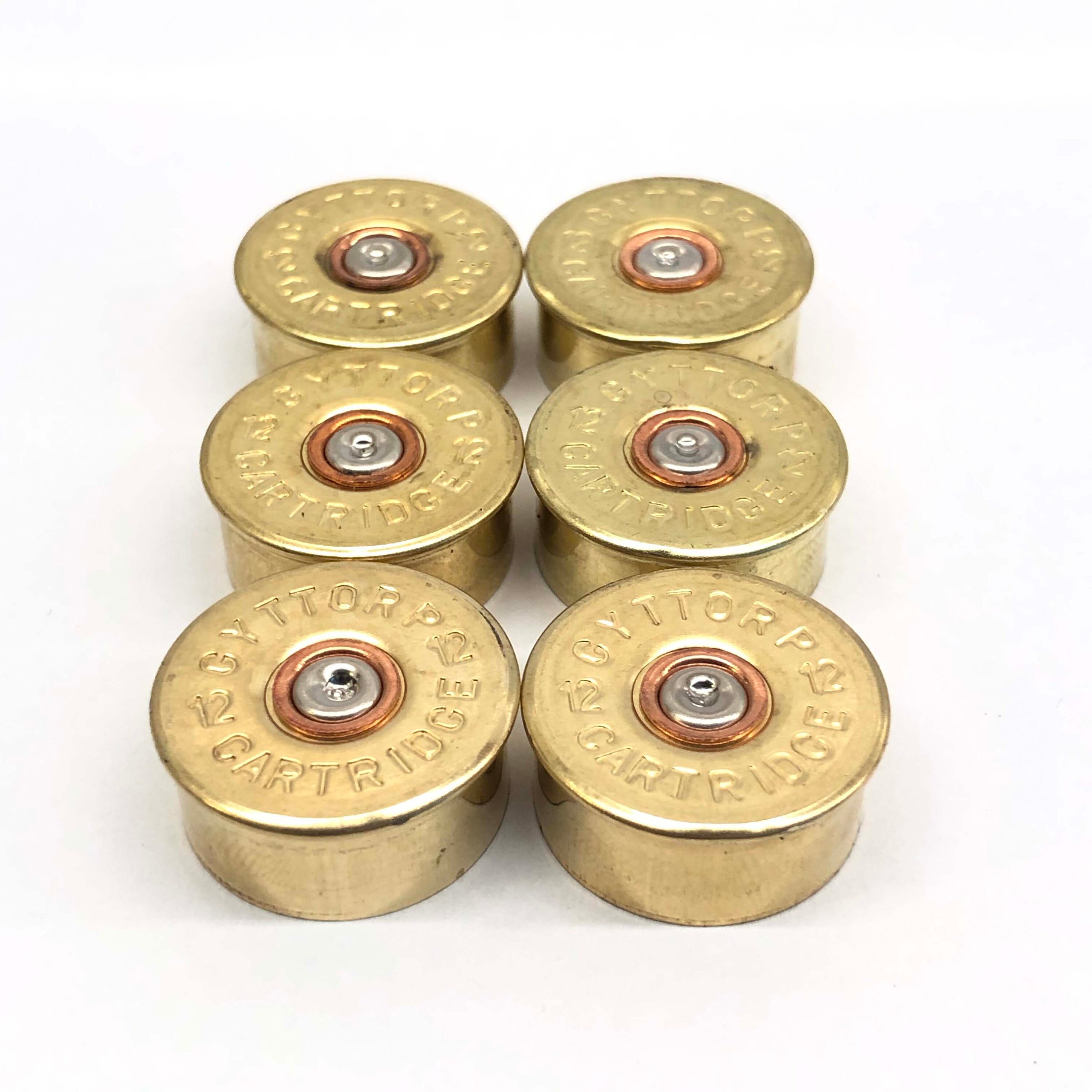 12 Gauge Shotgun Shell Magnets Refrigerator Magnets Strong 12 Newton ...