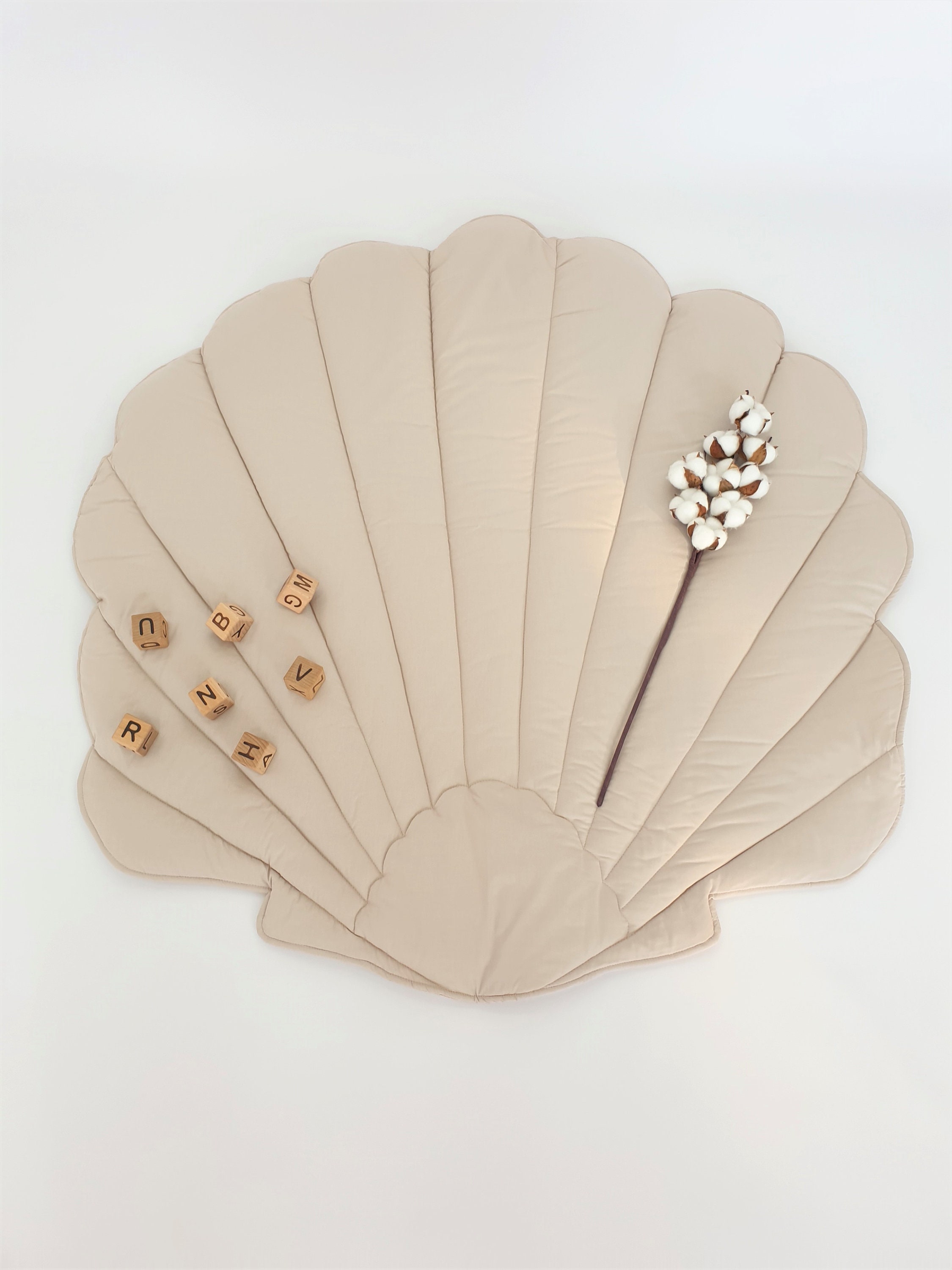 Natural Seashell Play Mat Decorative Floor Mat Baby Play Mat - Etsy