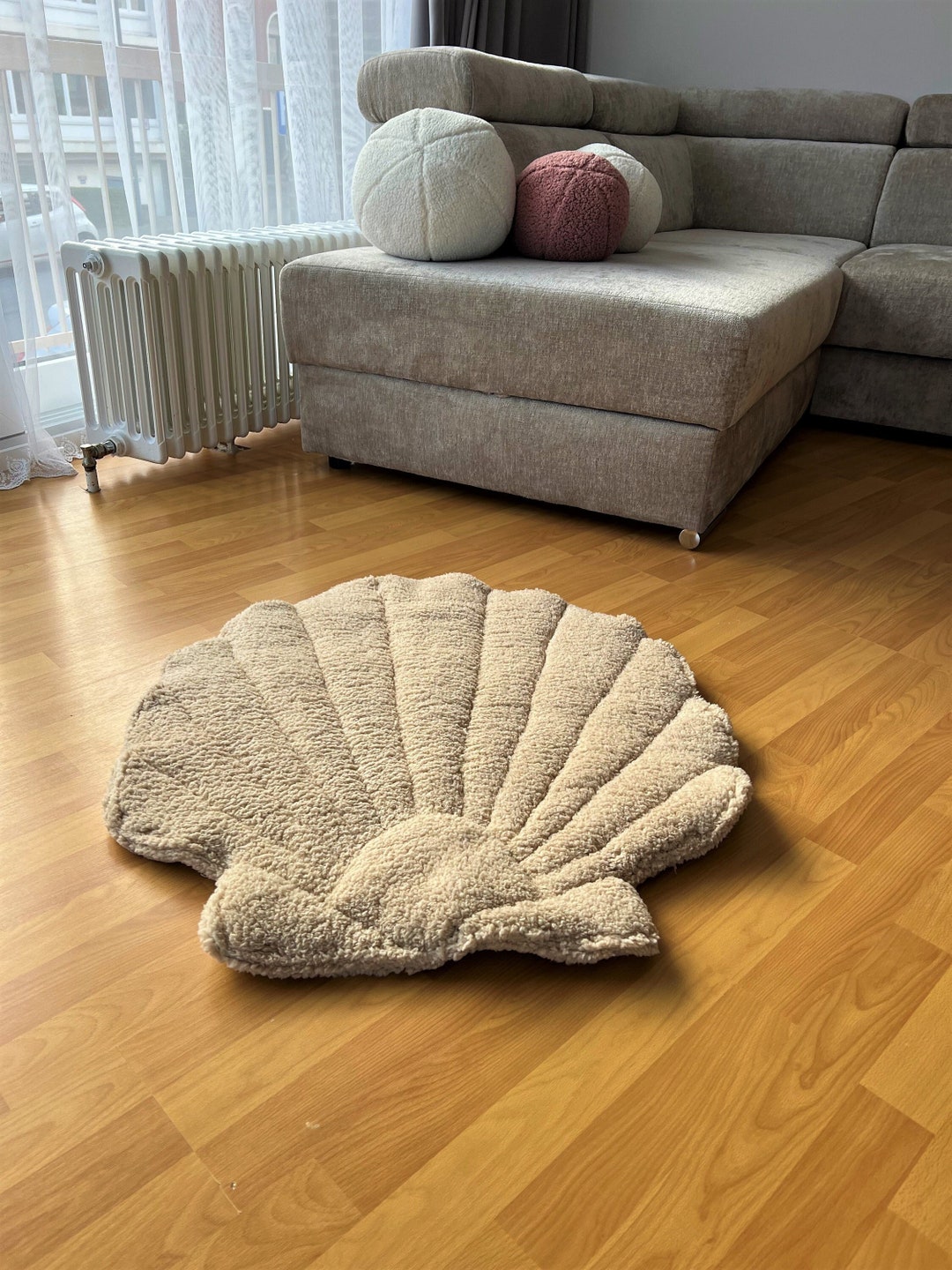 Seashell Play Mat, Decorative Floor Mat, Baby Play Mat - Etsy