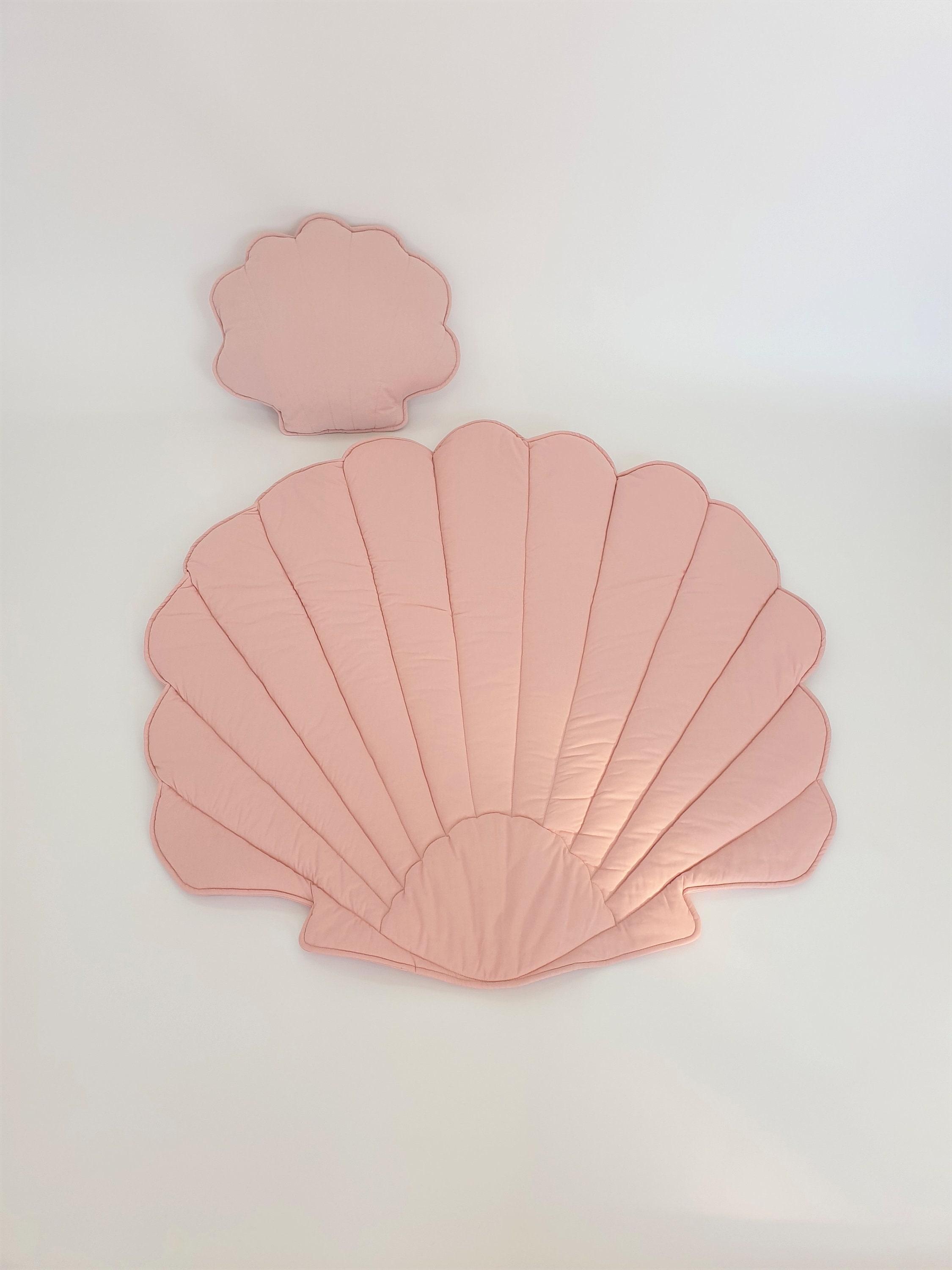 Seashell Play Mat Decorative Floor Mat Baby Play Mat - Etsy