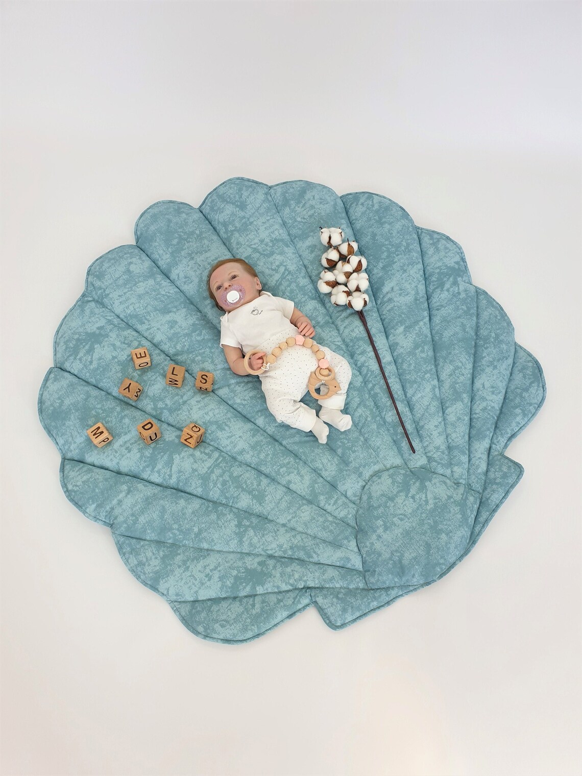 Marble Seashell Play Mat Decorative Floor Mat Baby Play Mat - Etsy