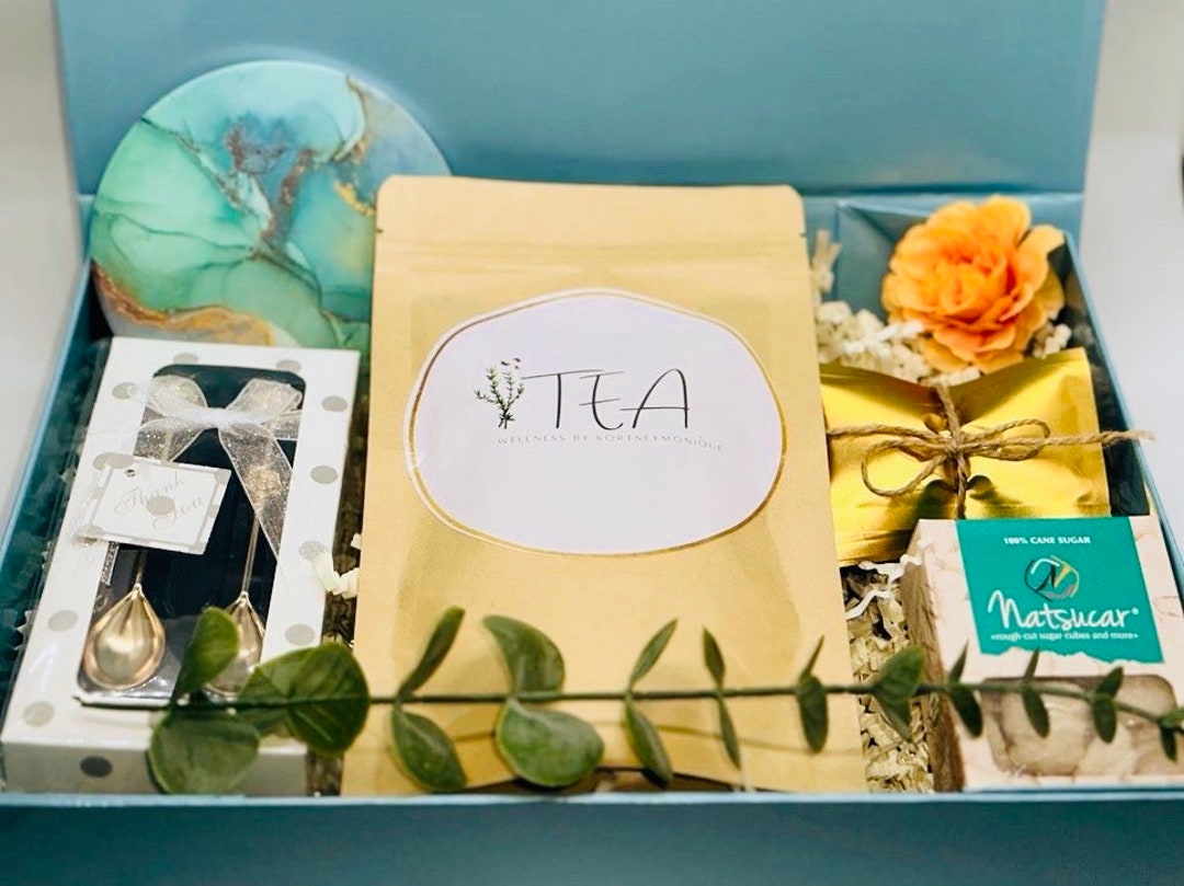 Organic Tea Gift Box | Gift Box | Tea Gift Set - Etsy