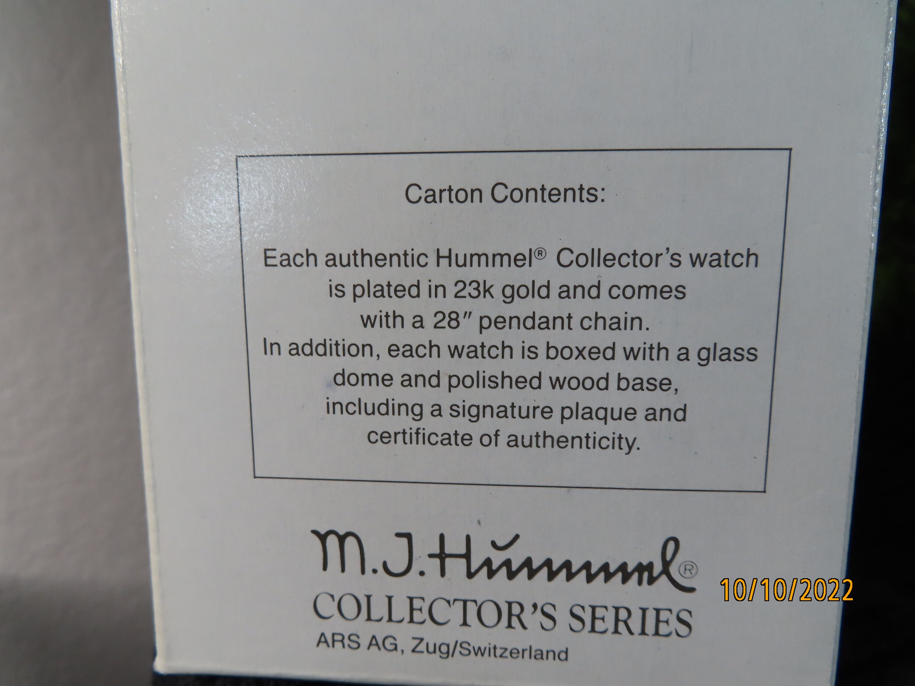 M. I. Hummel ring Around the Rosie Pendant Watch - Etsy