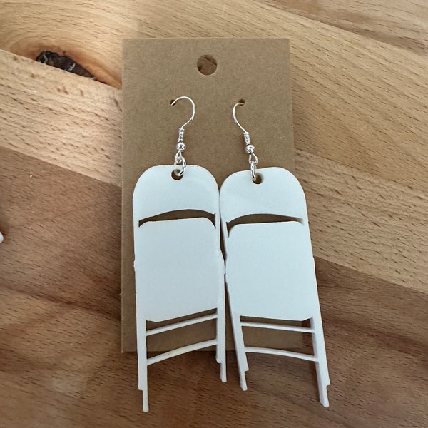 Folding Chair Earrings - Etsy