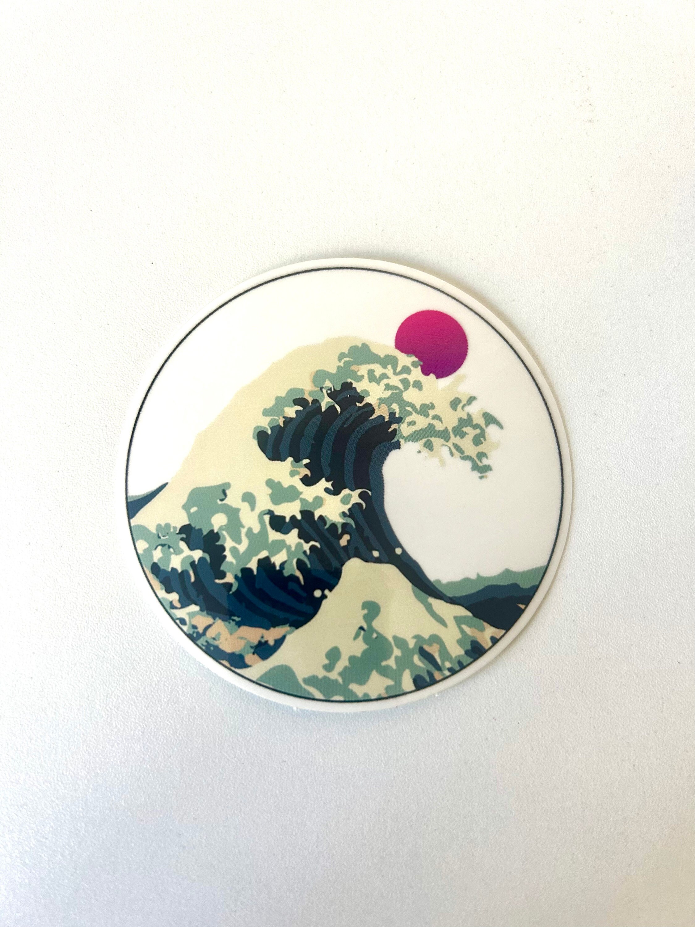 The Great Wave Sticker 3x3 NEW EDITION - Etsy