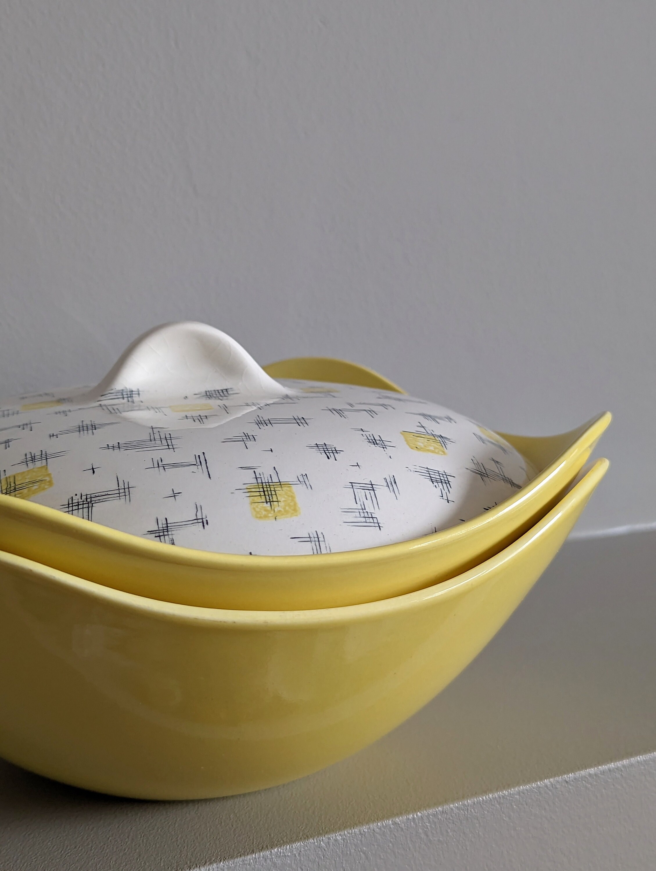 Iconic Mid-century Midwinter Pottery Savanna by Jessie Tait Tureen and ...