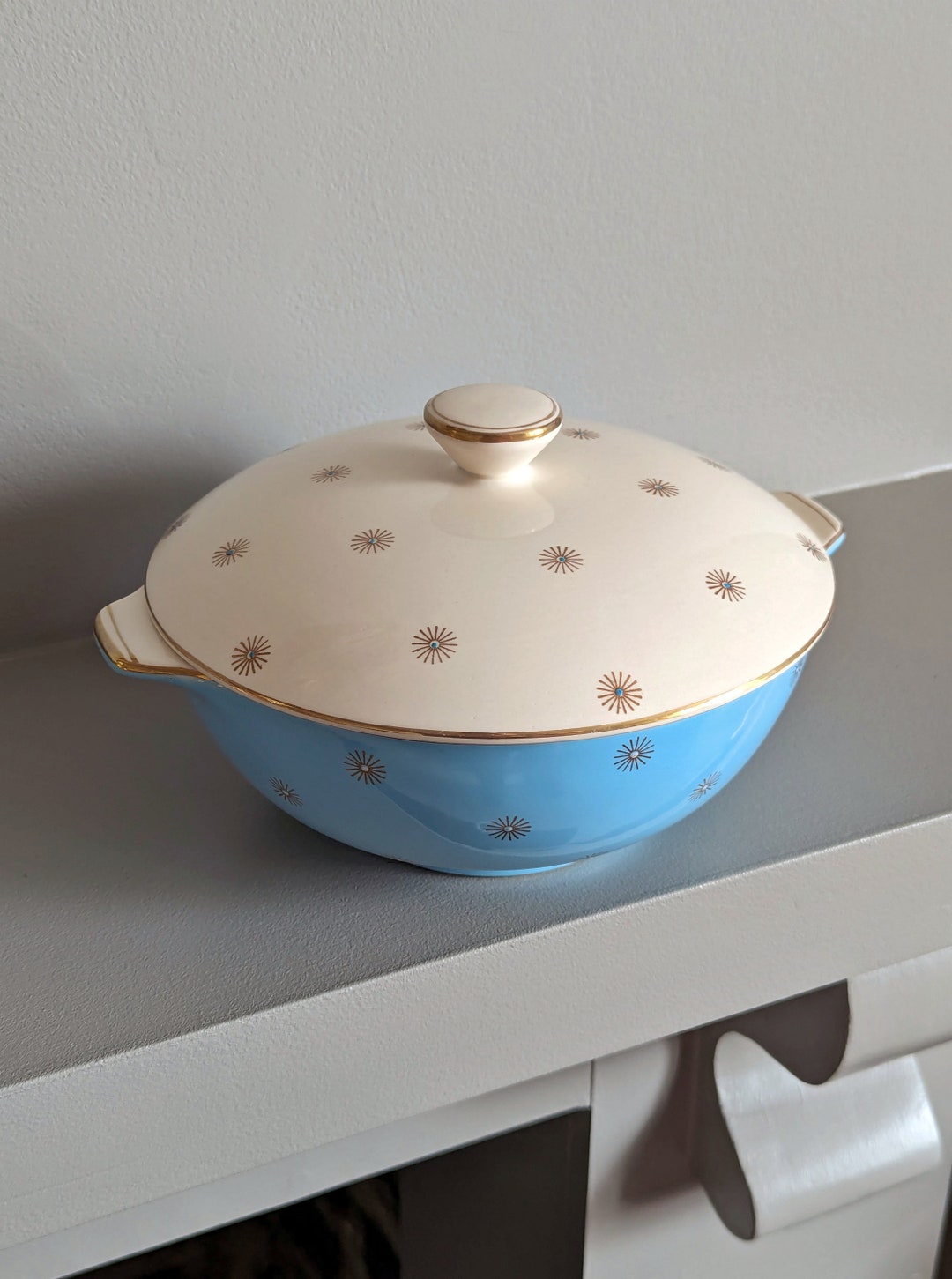 Absolutely Stunning and Rare Early 1950s Tureen by Alfred Meakin in the ...