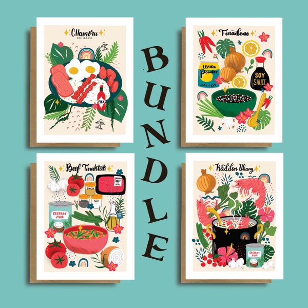 Foodie Greeting Card - Etsy